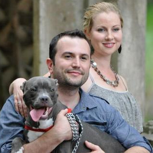 Community steps up after couple uses dream wedding fund to save dog ...