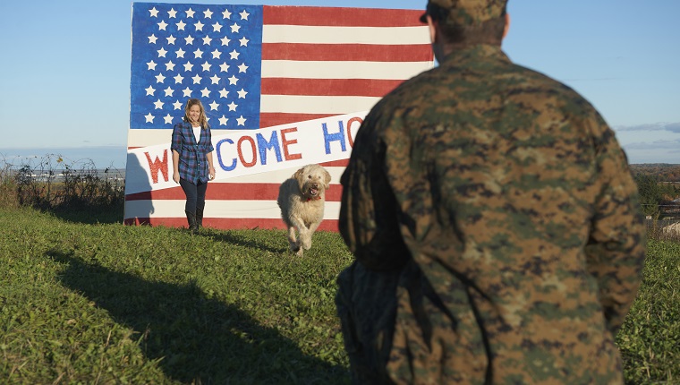 9 Dogs Welcoming Their Soldier Dads Home [VIDEOS] - DogTime