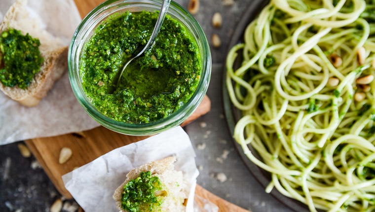 Can Dogs Eat Pesto? Is Pesto Safe For Dogs? - DogTime