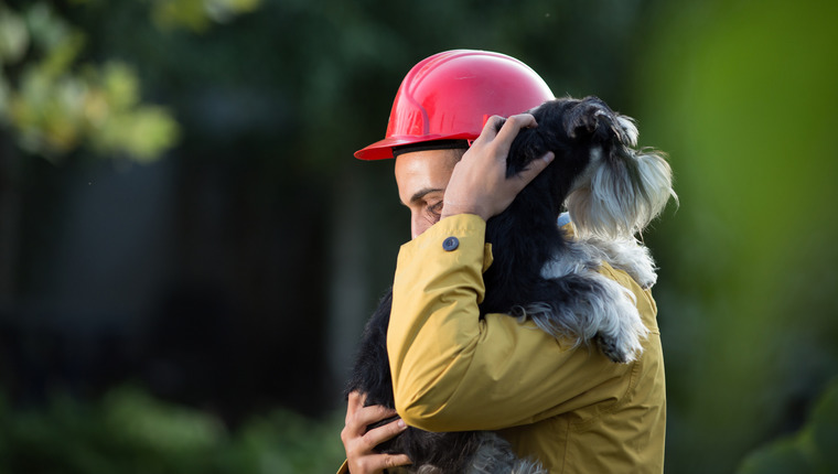 Dog Rescued After Falling 50 Feet Down Ravine - DogTime