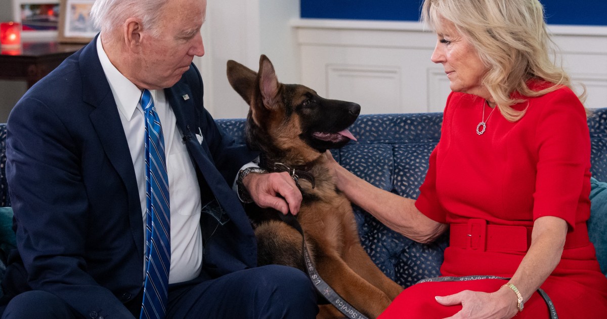 President Biden's Dog Leaves White House