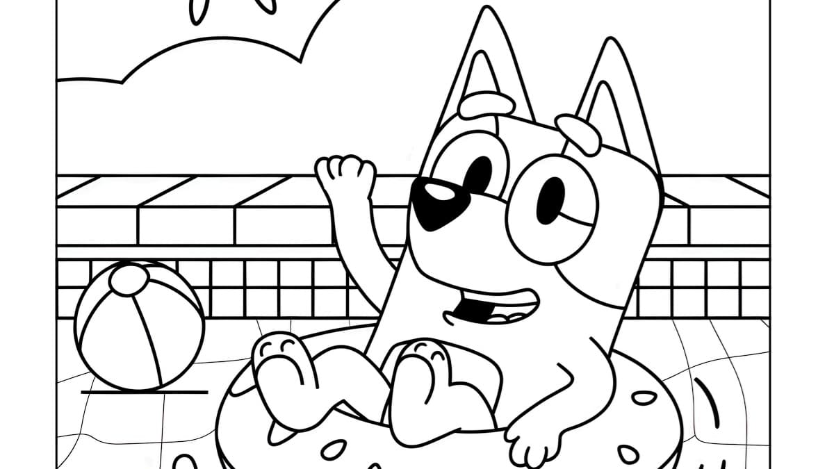 Best Bluey Coloring Pages and Books - DogTime