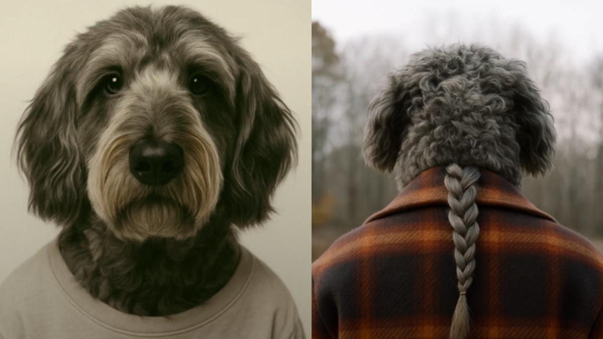 Owner Uses AI to Transform Dog into Taylor Swift's Album Covers - DogTime