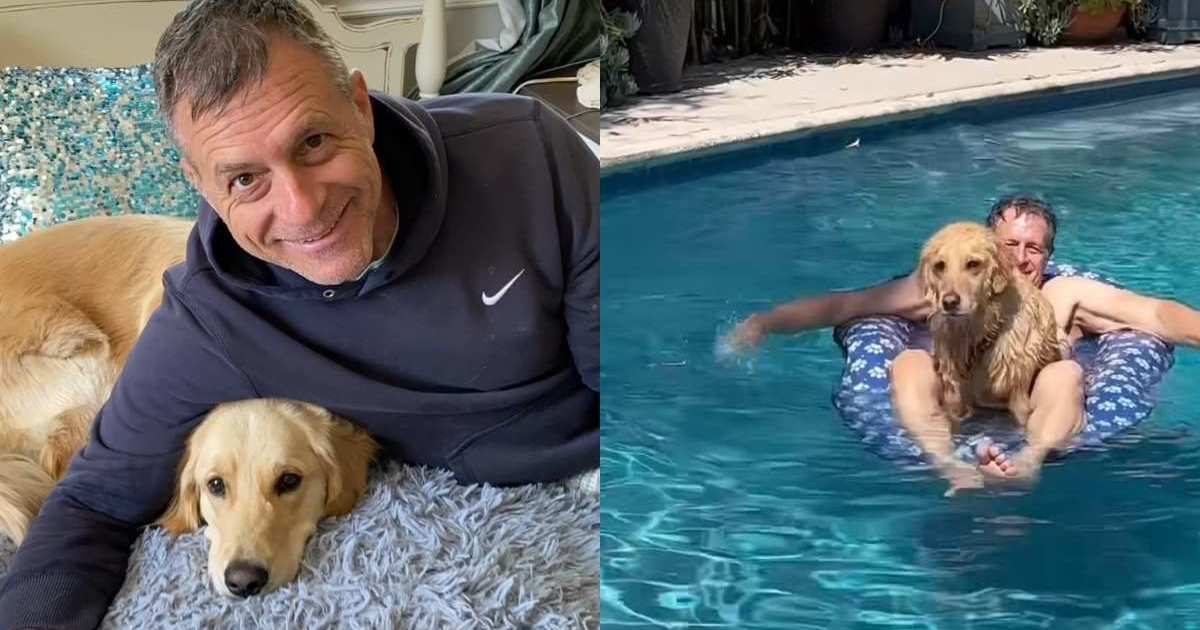 Video: Grandpa Goes Above & Beyond To Ensure Dog Lives His Best Life