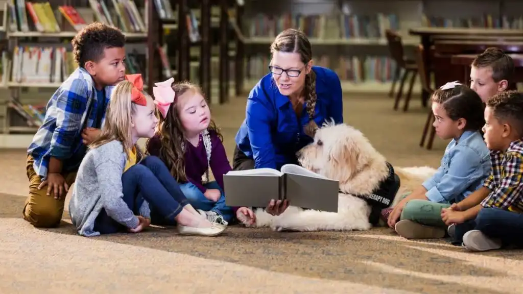 How Therapy Dogs Help Support Students’ Mental Health in US Schools ...
